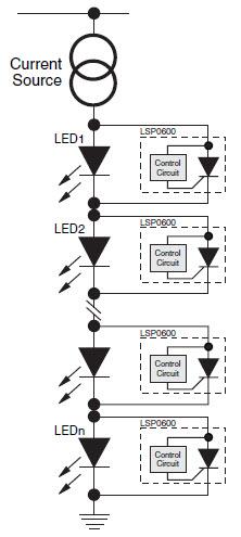 LSPxAJR LED Shunt Protectors - Bourns | Mouser