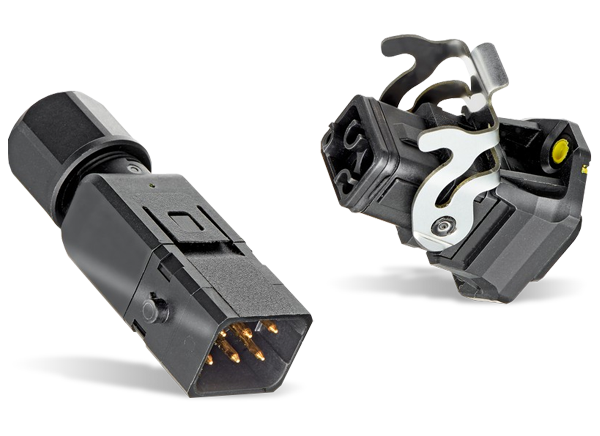 Han® 1A Heavy Duty Power Connectors - HARTING | Mouser