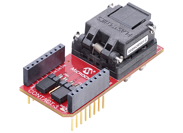3 Lead Contact Mikrobus Socket Board Microchip Technology Mouser
