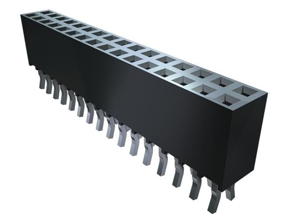 SSQ-135-24-TM-S footprint, schematic symbol and 3D model by SAMTEC